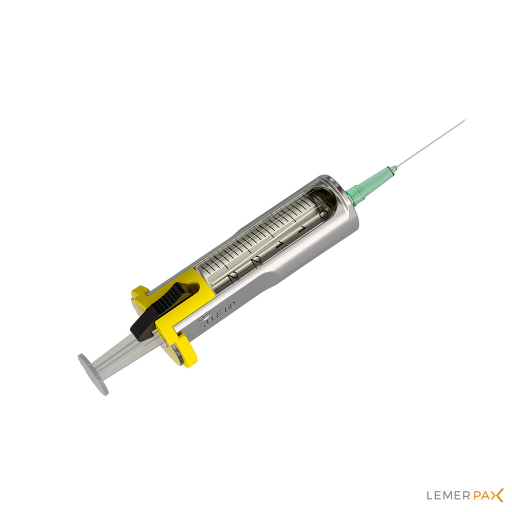 Aeroshield syringe shields - Lemer Pax